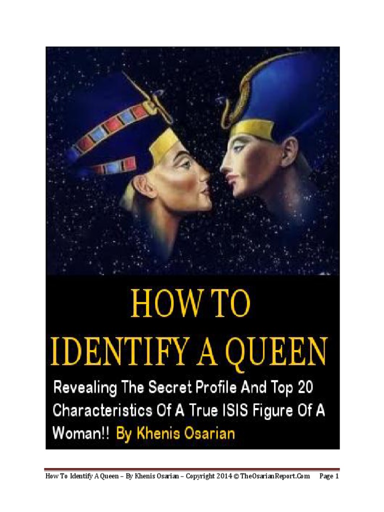 How 2 Identify A Queen | PDF | Leisure | Entertainment (General)