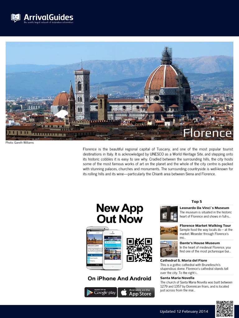 Florence Travel Guide | PDF | Florence