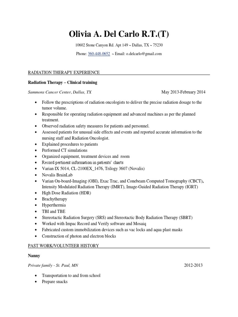 Resume RTH | PDF | Radiation Therapy | Cancer Treatments