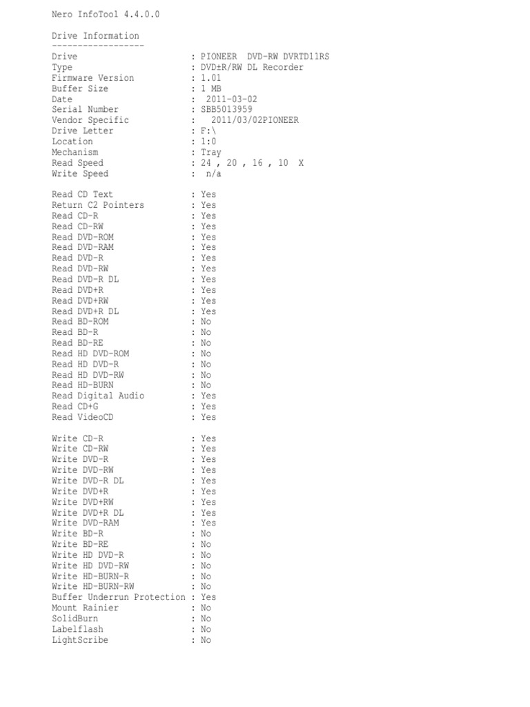 Info Tool | PDF