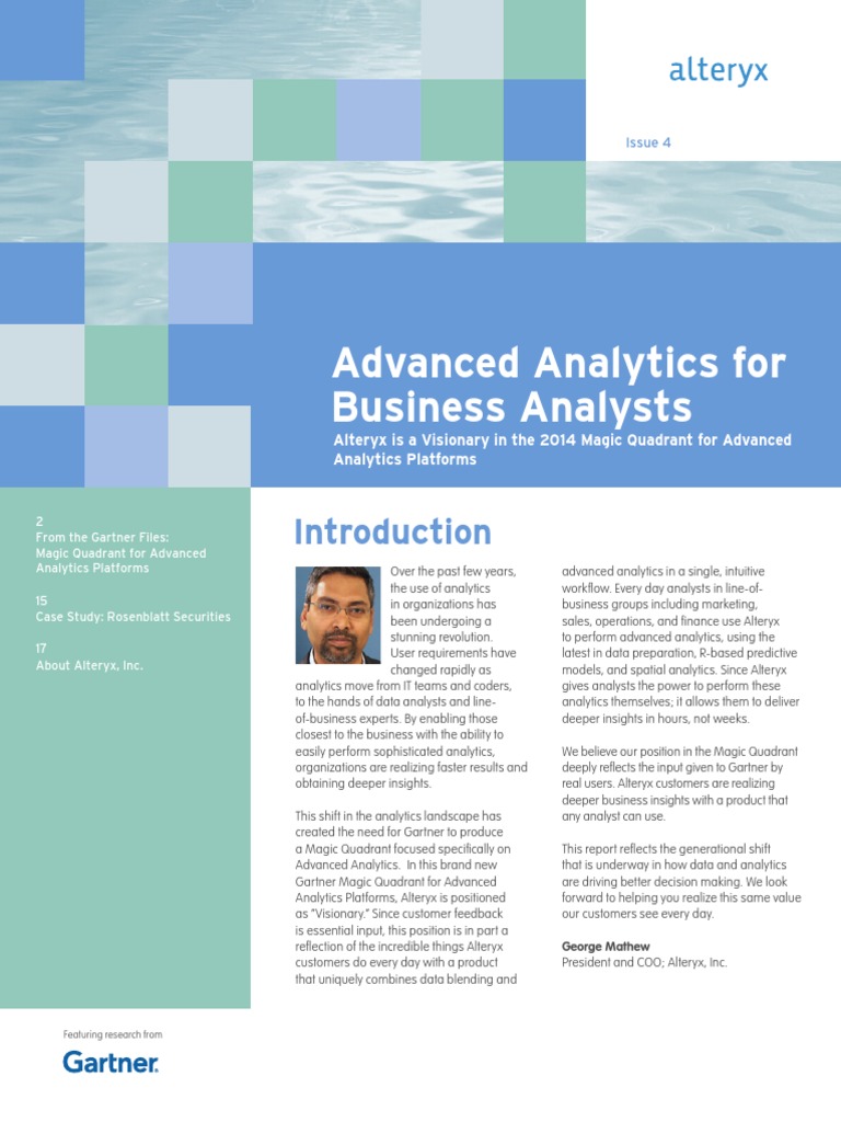 Advanced Analytics For Business Analysts | PDF | Analytics | Sas (Software)