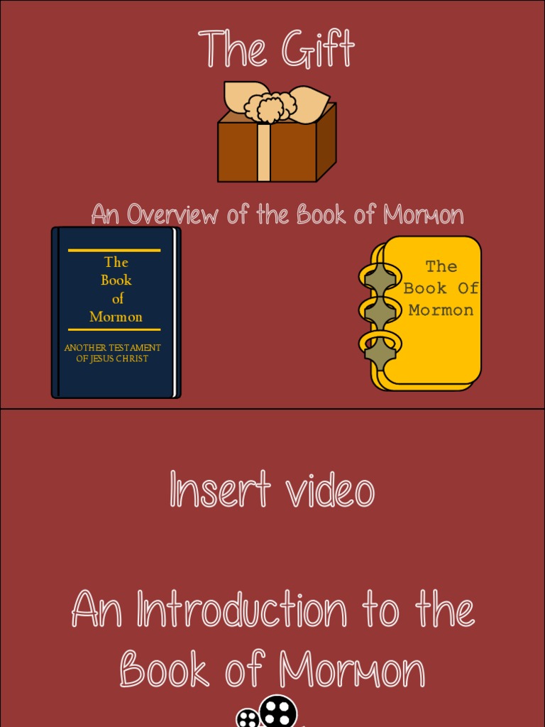 Lesson 5 Overview of Book of Mormon | PDF | Book Of Mormon | The Church ...