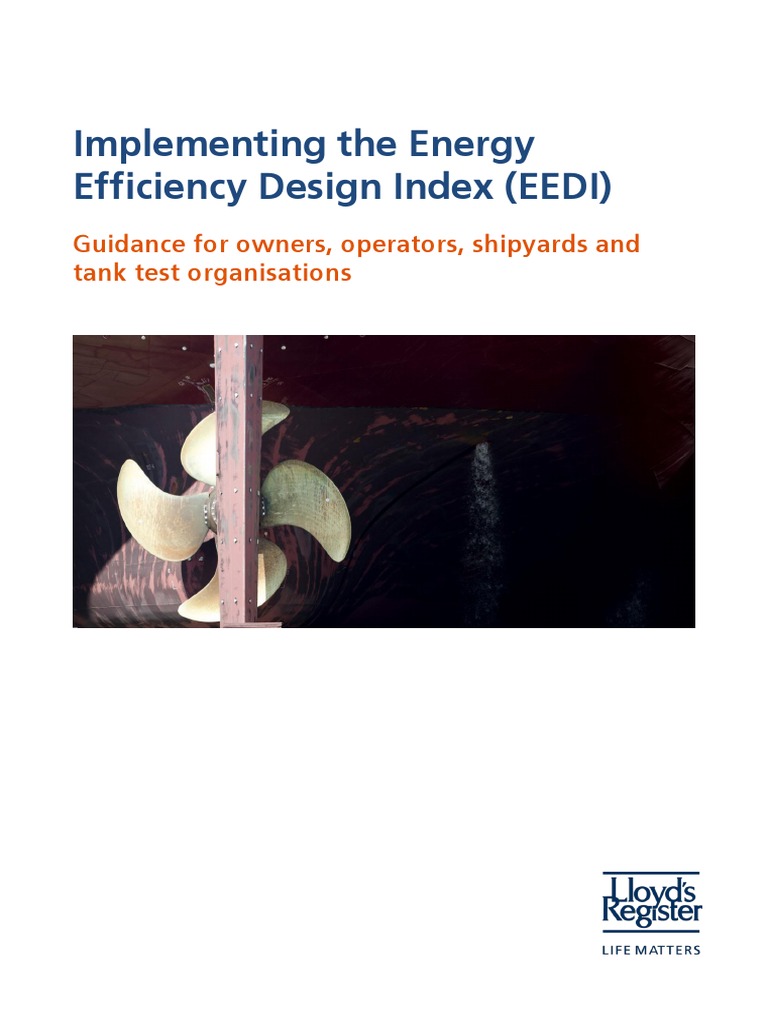 EEDI Guidance Notes | PDF | Verification And Validation | Ships