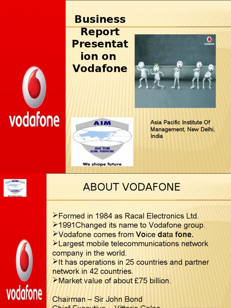 Vodafone Business Report, 2009 | PDF | Roaming | Internet