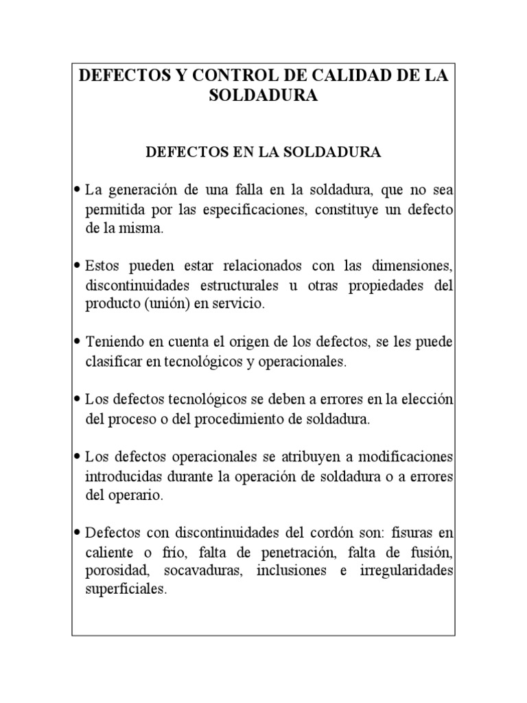 Defectos+y+Control+de+Calidad+de+La+Soldadura+ +parte+4 | PDF