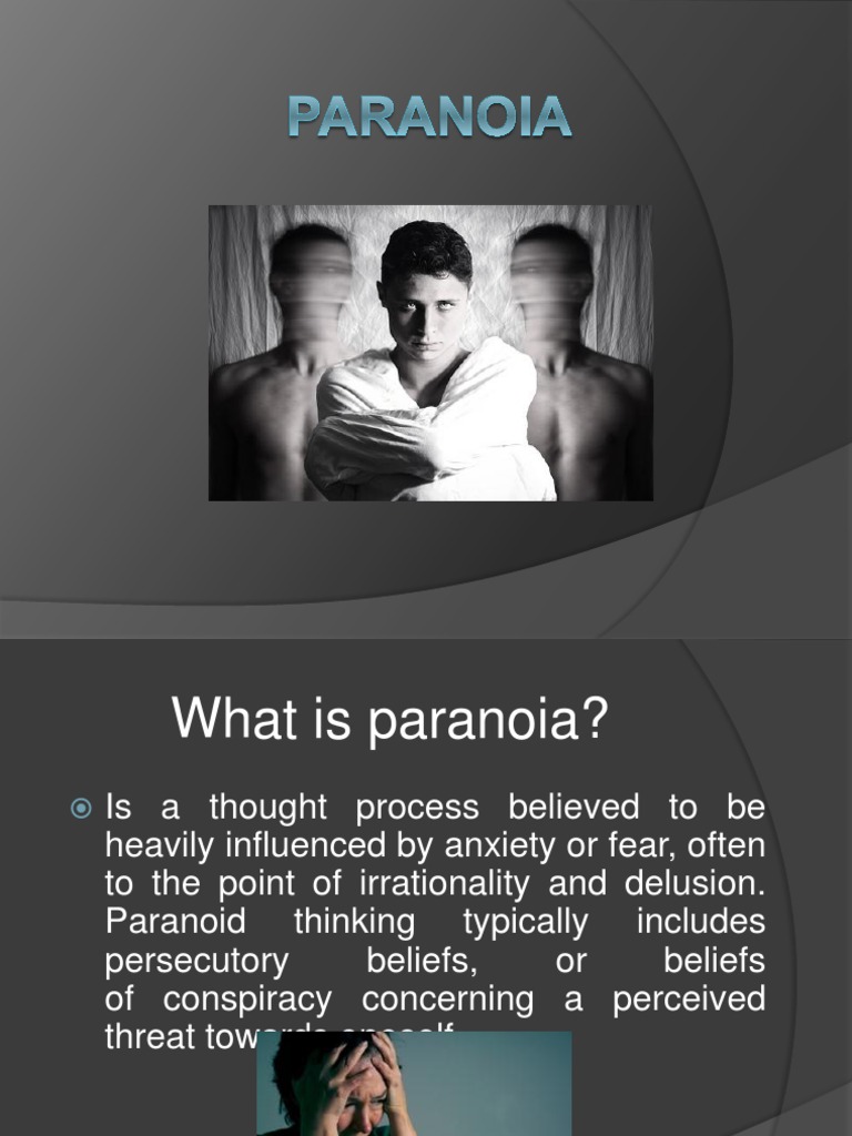 Paranoia | PDF | Lifestyle