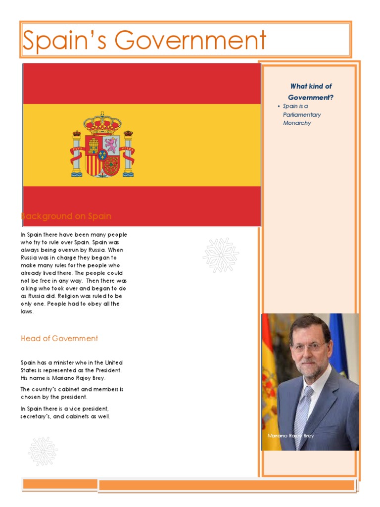 Government Spain Pdf