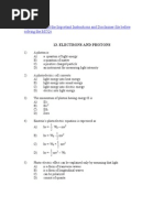 Electromagnetic Spectrum Problem Set - Answer Key | PDF ...