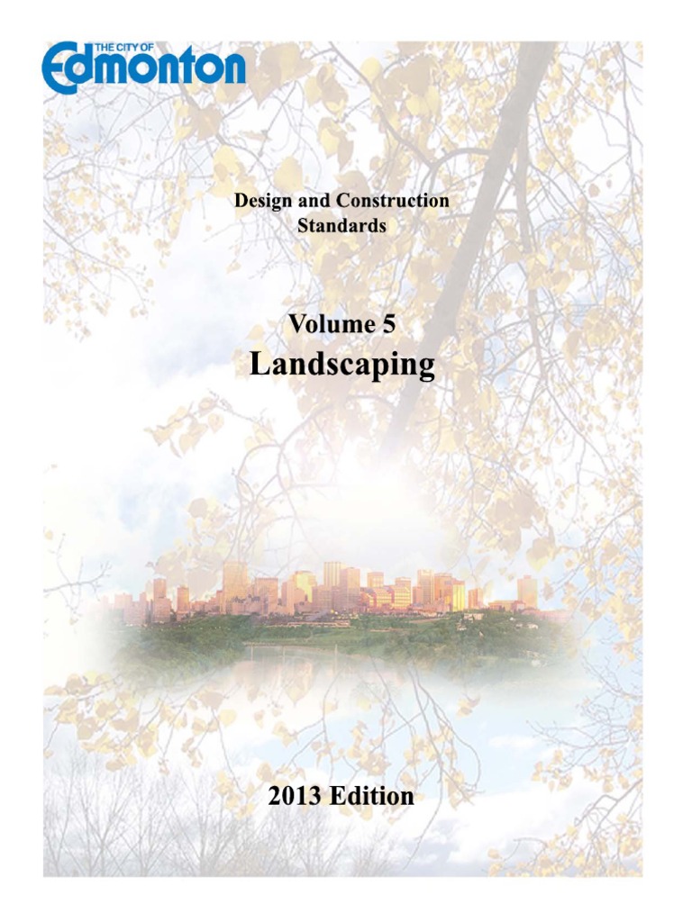 Landscaping Design Standards 2013 | PDF | Architect | Specification ...