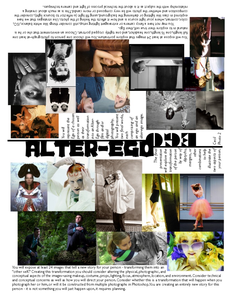 Ego Alter-Ego Assignment | PDF | Photo Manipulation | Natural Philosophy