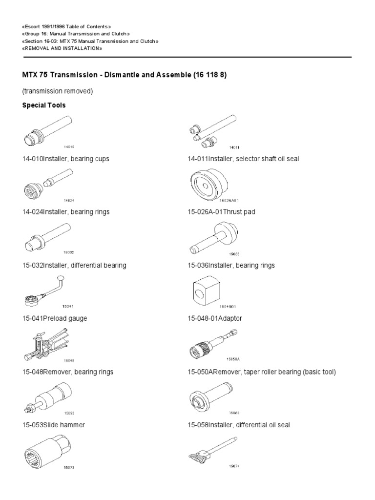 MTX 75 | PDF | Transmission (Mechanics) | Gear