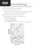 Solubility Curve Practice Problems | PDF | Solubility | Solution