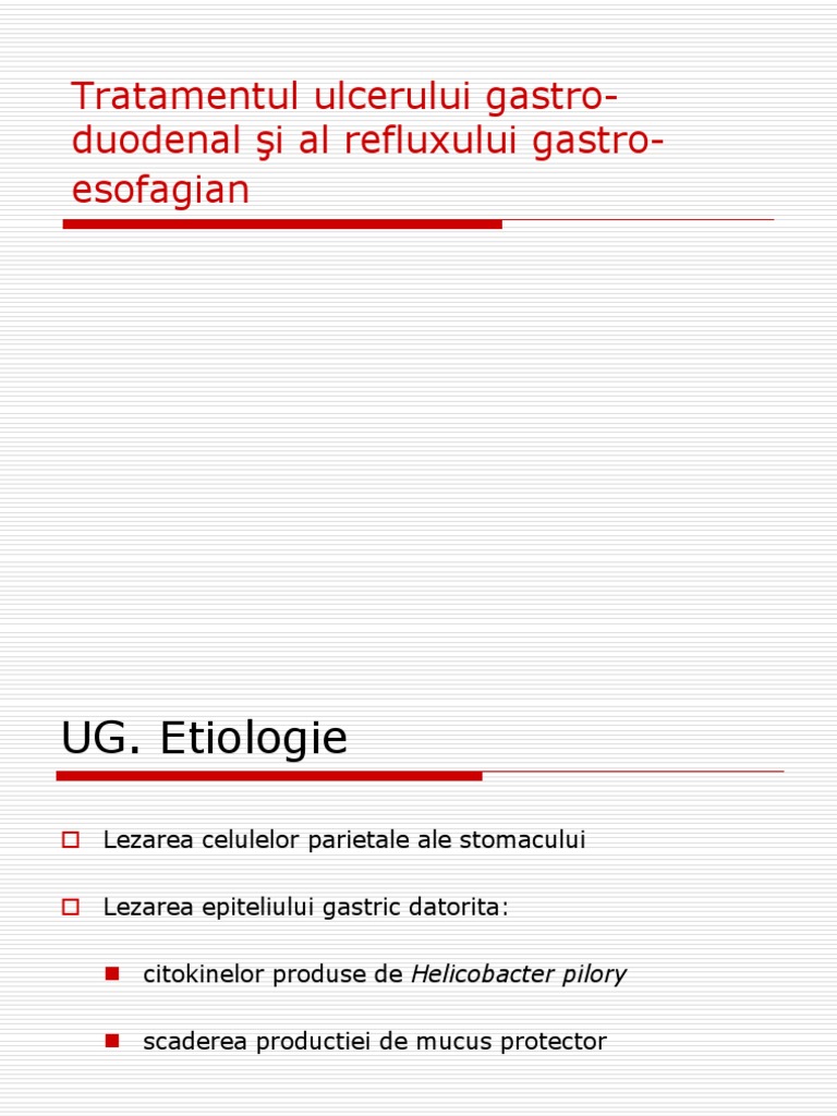 Tratamente pentru Ulcer și Reflux | PDF | Rtt | Functional Group