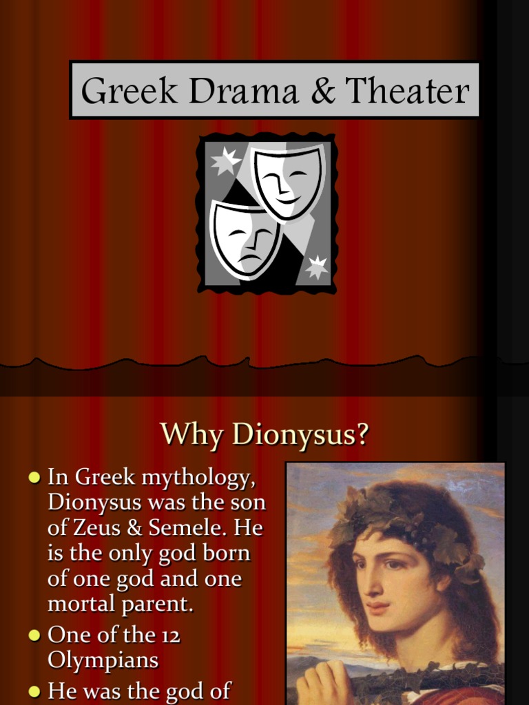 Intro To Greek Theater | PDF | Theatre | Greek Tragedy