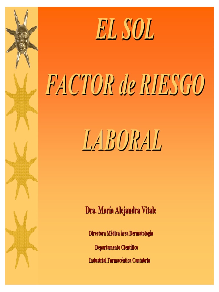 Exposicion A Radiacion Solar | PDF | Ultravioleta | Epidermis