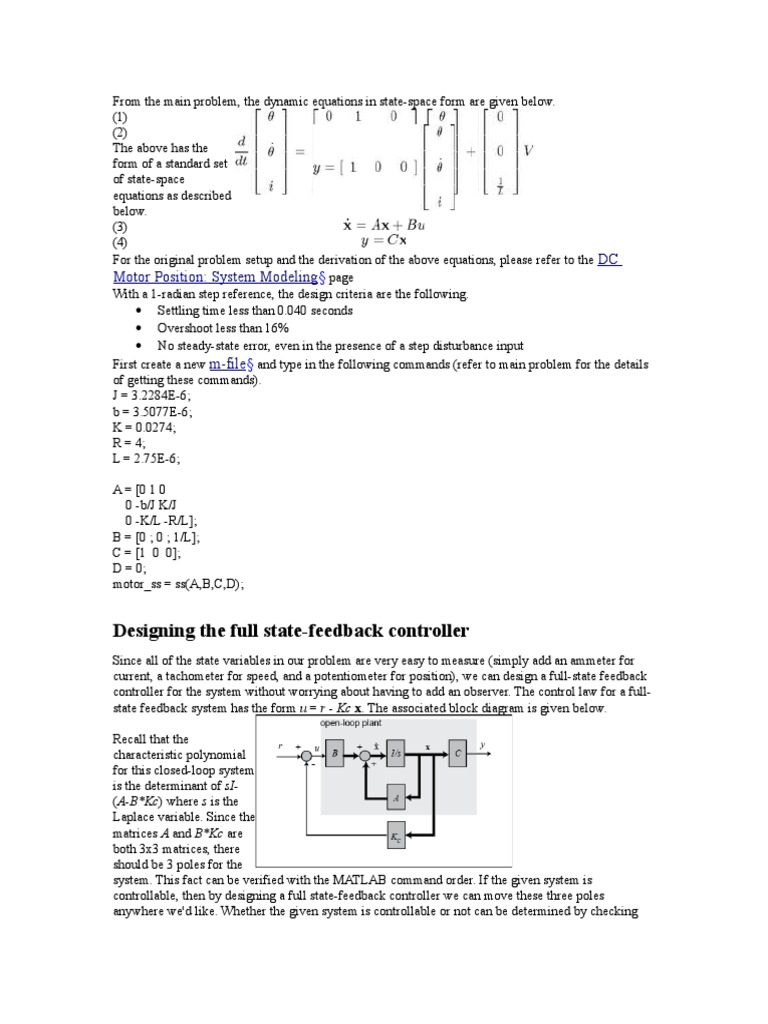 From The Main Problem | Download Free PDF | Control Theory | Cybernetics