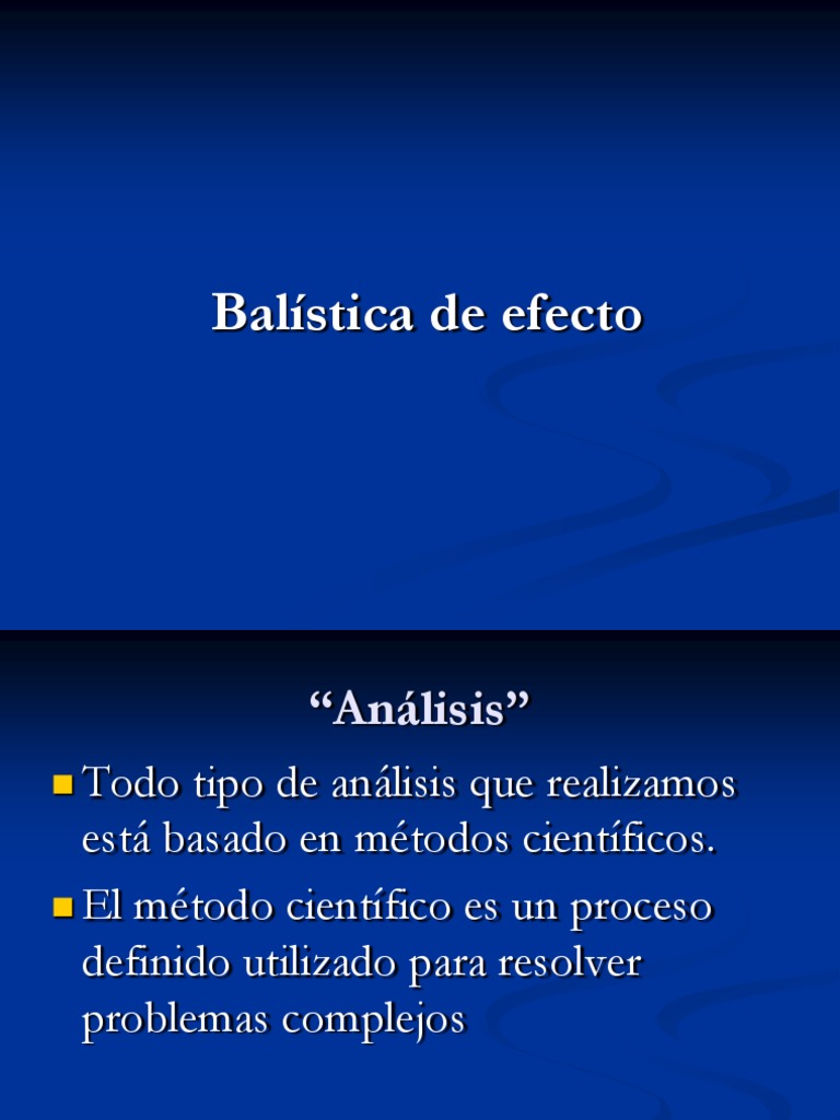 Balistica de Efecto Aplicada | PDF | Munición | Shooting Sport