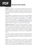 Medicina Legal - Agentes Contundentes y Lesiones (Der-204, Grupo A1) | PDF