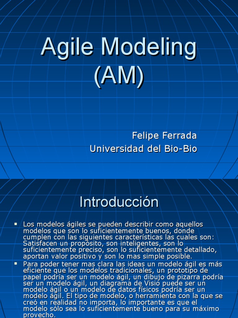 Agile Modeling (AM) | PDF | Ingeniería de software | Software
