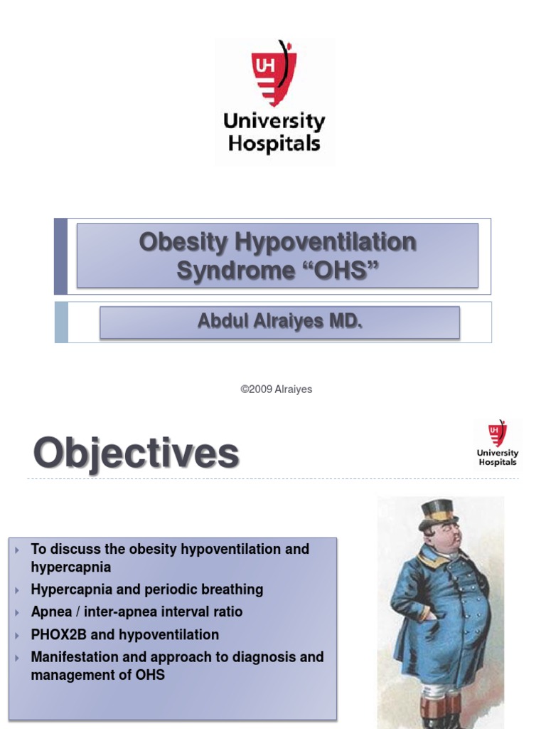 Obesity Hypoventilation Syndrome "OHS" | PDF | Self-Improvement | Wellness