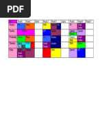 Grade 3 Timetable | PDF