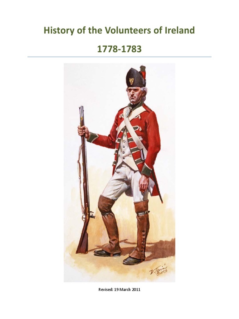 History of the Irish Volunteers 1778-1783 | PDF | Charles Cornwallis ...