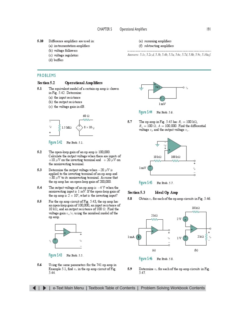 Alexander, Sadiku - Fundamentals of Electric Circuits | PDF ...