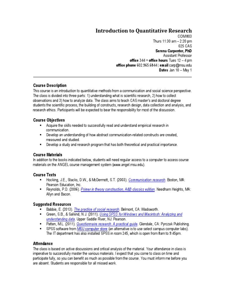 Quantitative Methods | PDF | Academic Dishonesty | Validity (Statistics)