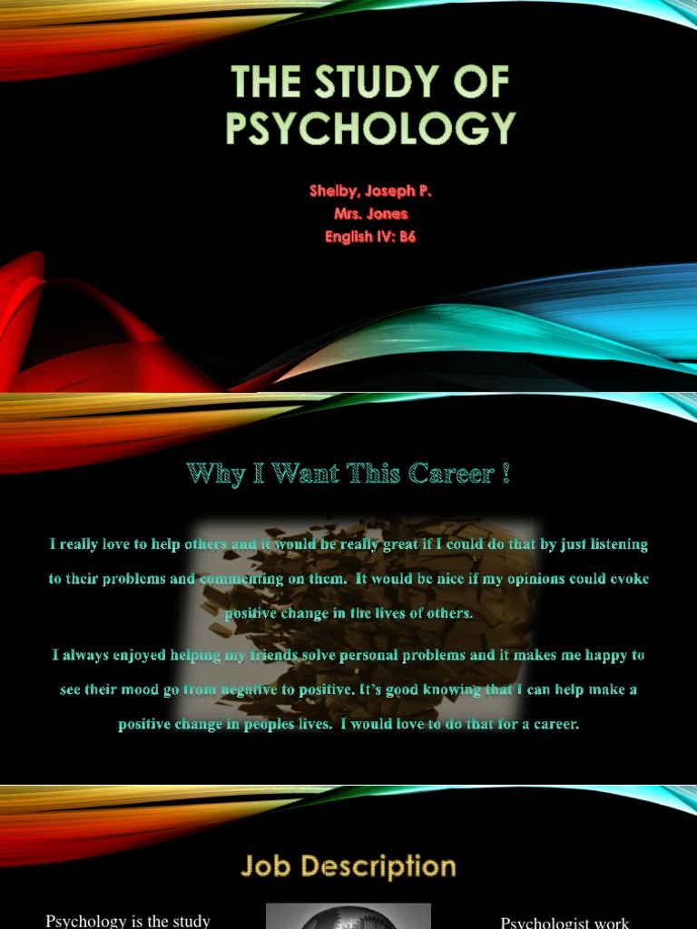 Joseph Psychology Power Point | PDF
