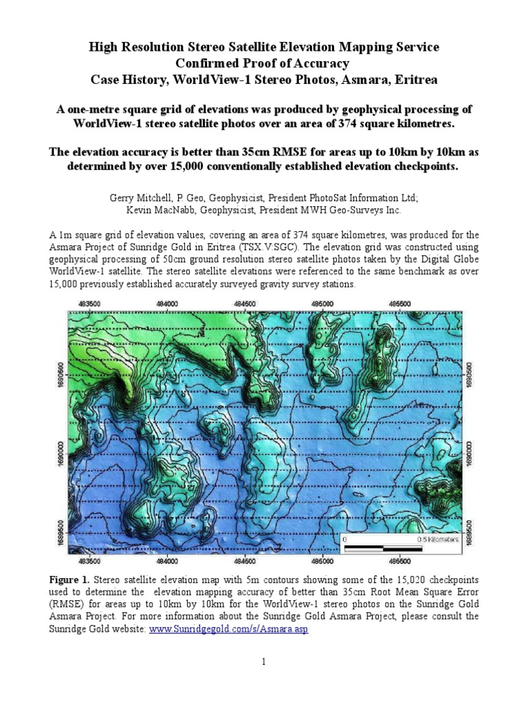 WES Accuracy Report | PDF | Geomatics | Global Natural Environment