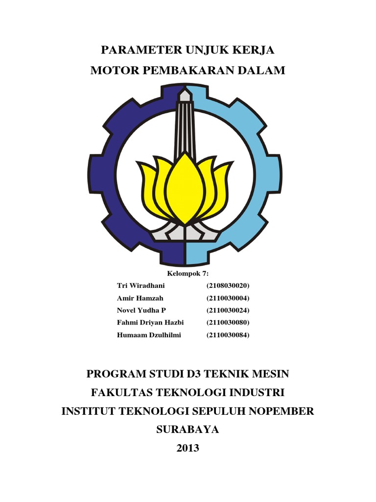Parameter Unjuk Kerja | PDF
