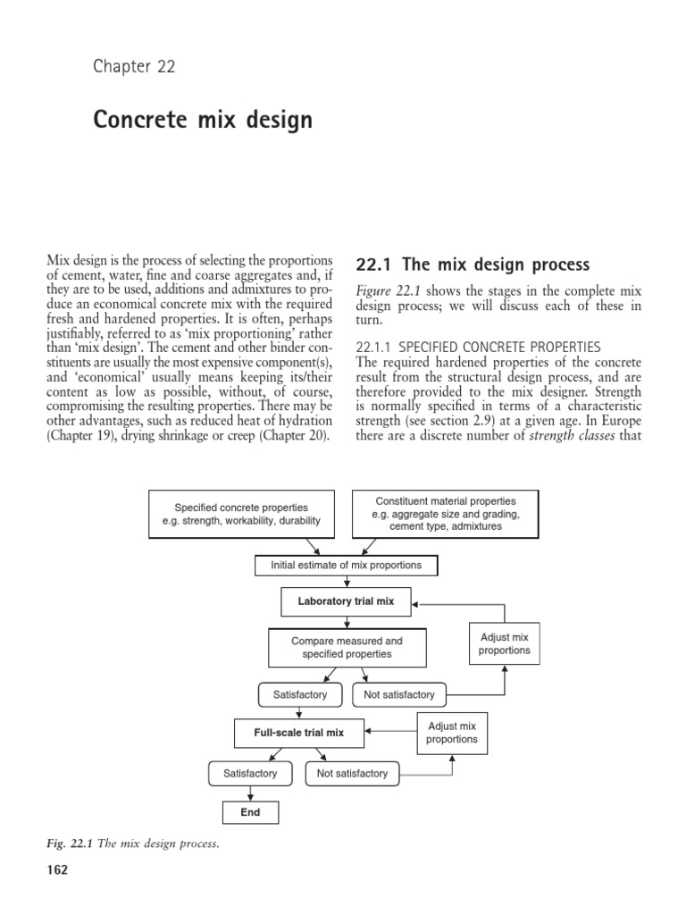Concrete Mix Design | Download Free PDF | Concrete | Construction Aggregate