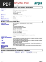 PAA - MSDS | Dangerous Goods | Hydrogen Peroxide