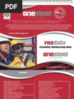 One Steel ReoData | PDF | Ultimate Tensile Strength | Strength Of Materials