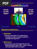 Prospect Evaluation | PDF | Petroleum Reservoir | Risk