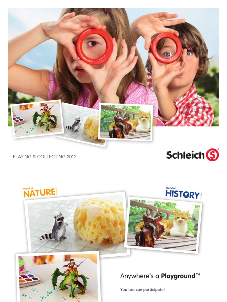 Schleich Brochure 2012 en PDF | Download Free PDF | Mare | Pony