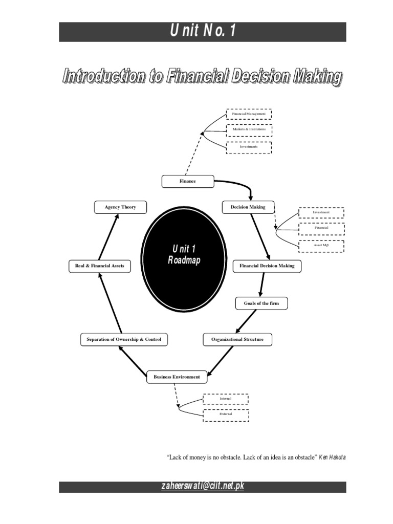 Unit 1 Introduction To FDM | PDF | Financial Markets | Financial Capital