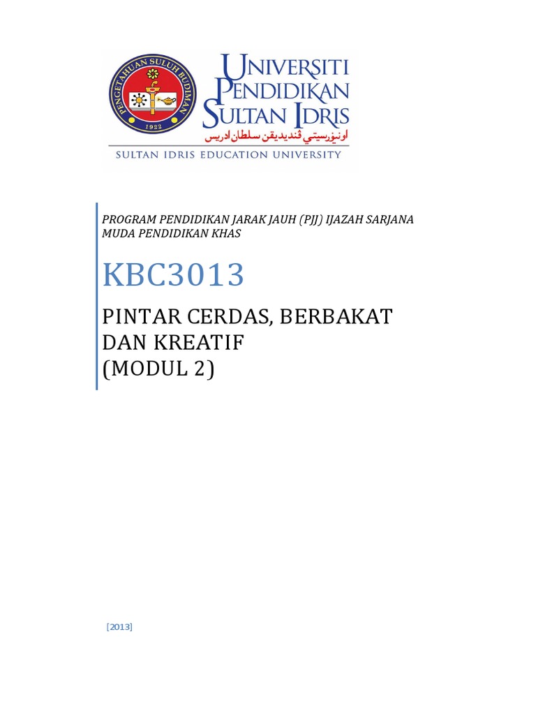 Modul Pintar Cerdas 2 - Upsi-1 | PDF