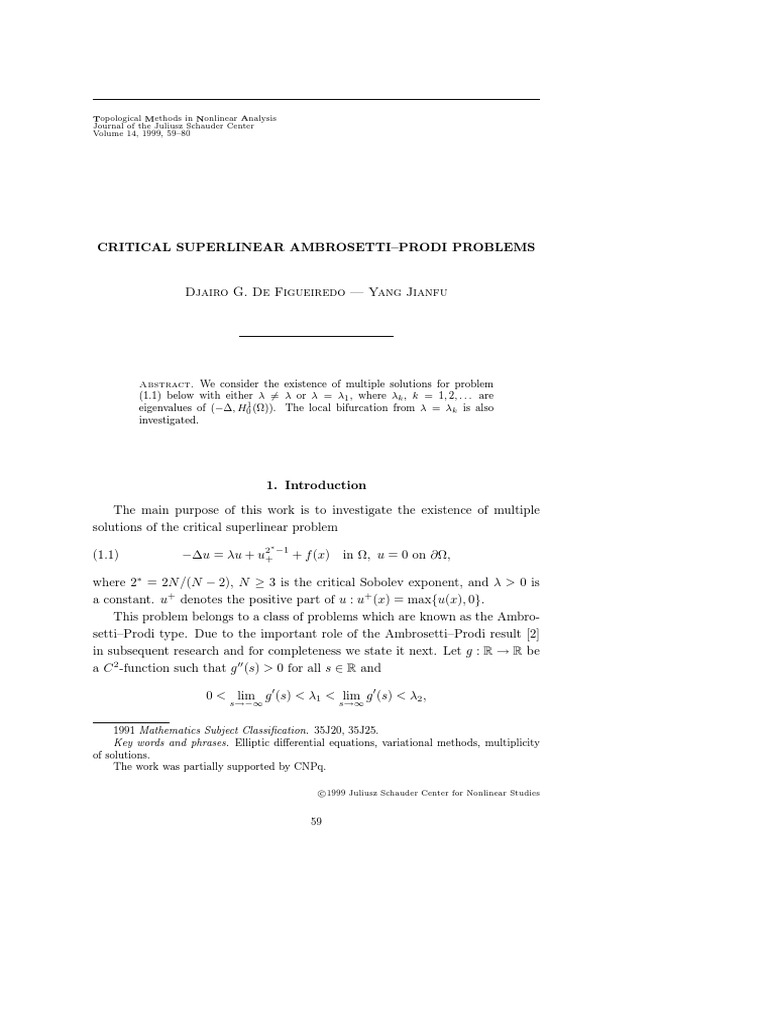 v14n1 03 | PDF | Calculus Of Variations | Eigenvalues And Eigenvectors
