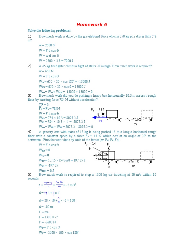 Lab 6 Homework: Gravitational Forces | PDF | Force | Quantity