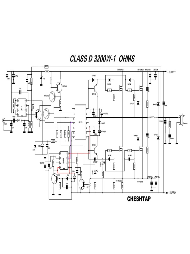 Class D 3000w | PDF