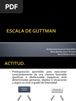 Escala de Guttman | PDF | Medición | Validez (Estadísticas)