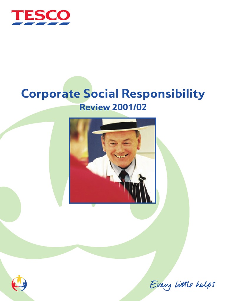 Tesco CSR Review | PDF | Corporate Social Responsibility ...