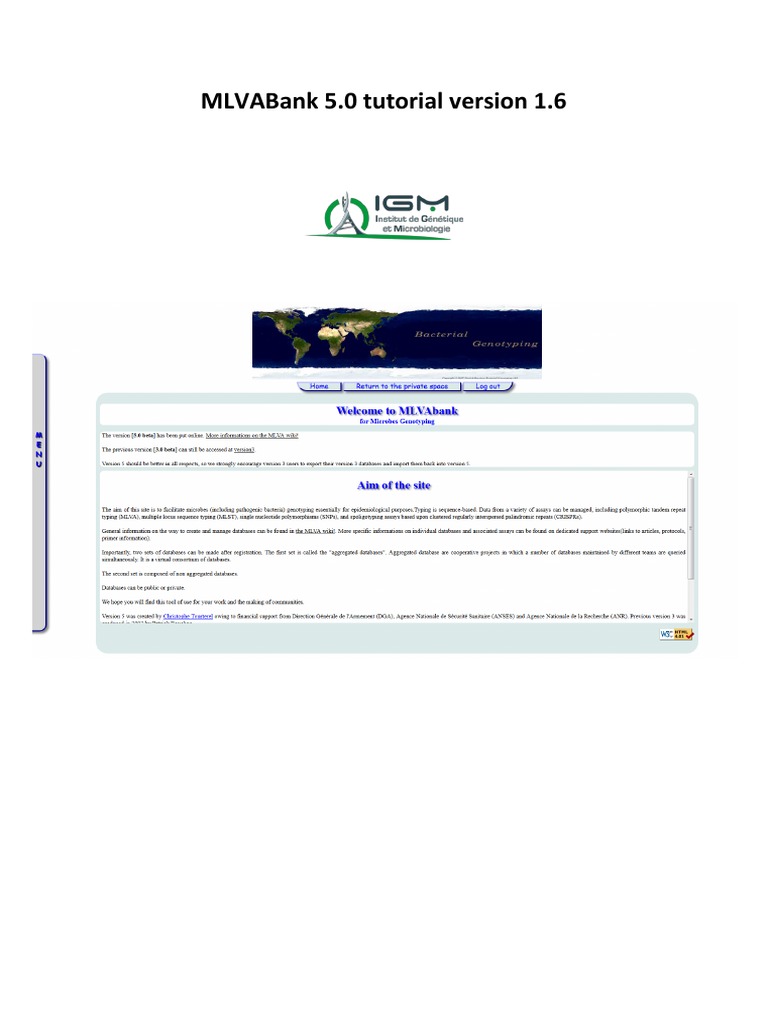 MlvaBank Tutorial | PDF | Comma Separated Values | Databases