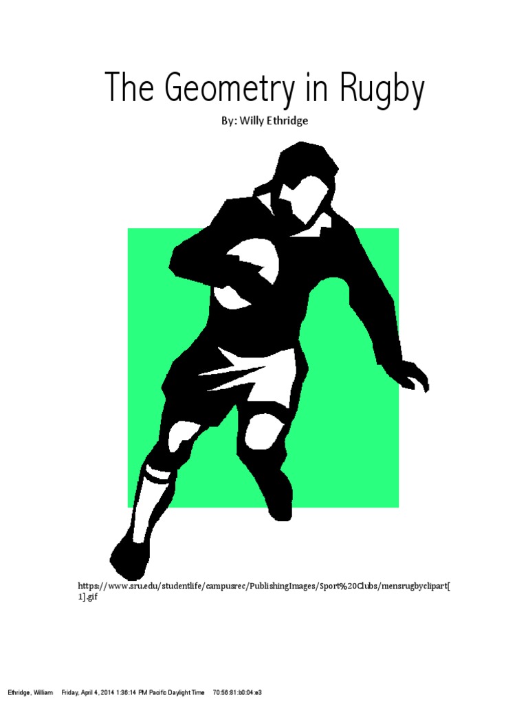 The Geometry in Rugby | PDF | Football Codes | Leisure