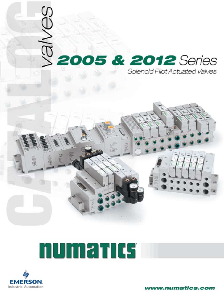 Numatics Catalogo de Valvulas | PDF | Electrical Connector | Valve