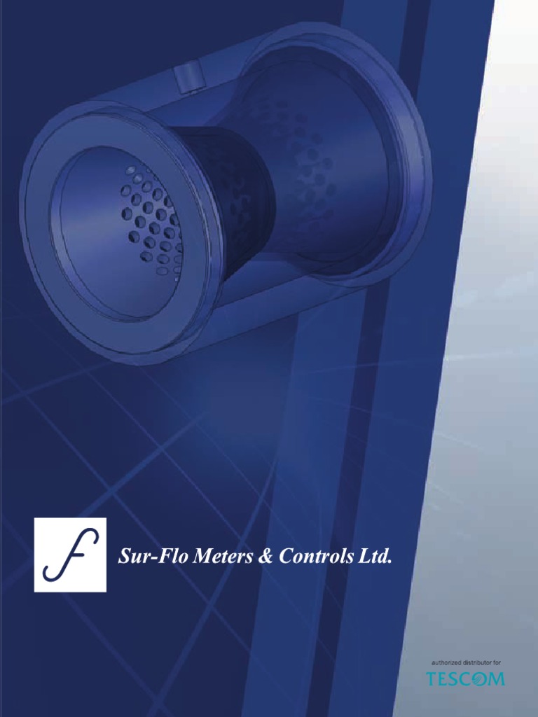 Sur - Flo Turbine Meter | Download Free PDF | Valve | Pipe (Fluid ...