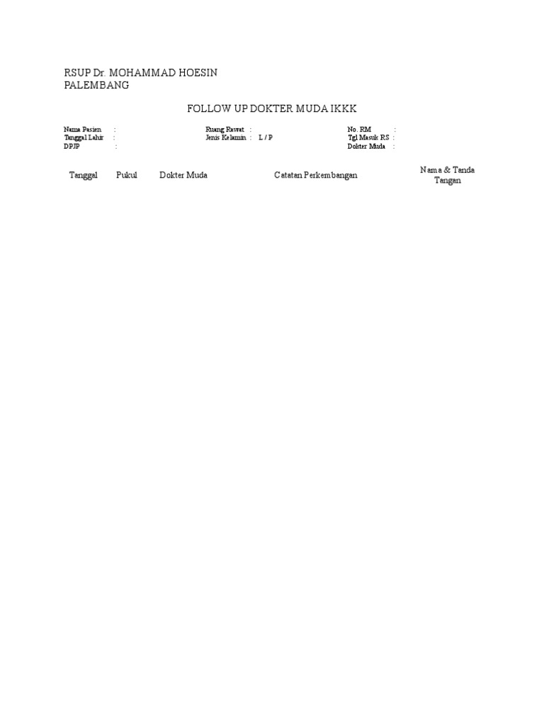 Follow-Up Report for Patient Care | PDF