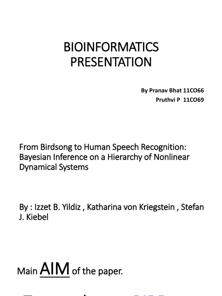 Bayesian Model Recognizes Human Speech | PDF | Auditory System ...