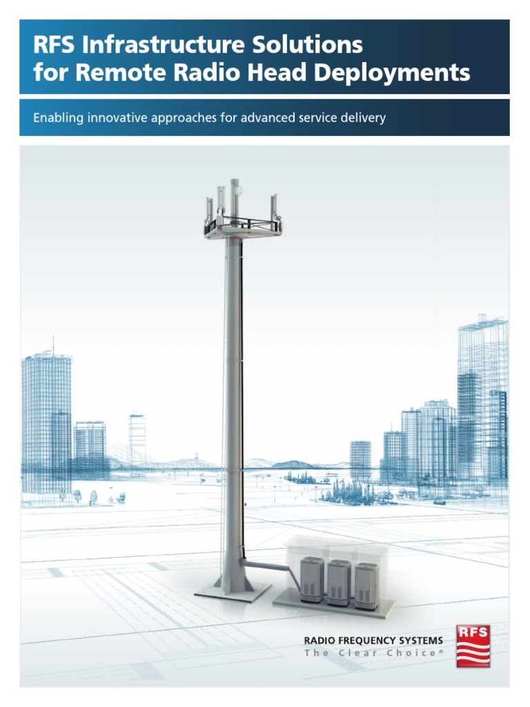 Rfs RRH Solutions Brochure May 2011 Office Printer | PDF | Coaxial ...